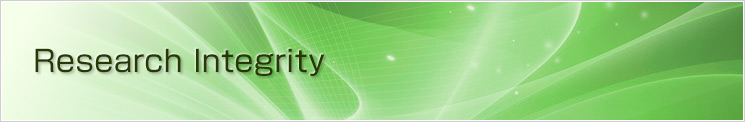 Research Integrity | Japan Society for the Promotion of Science